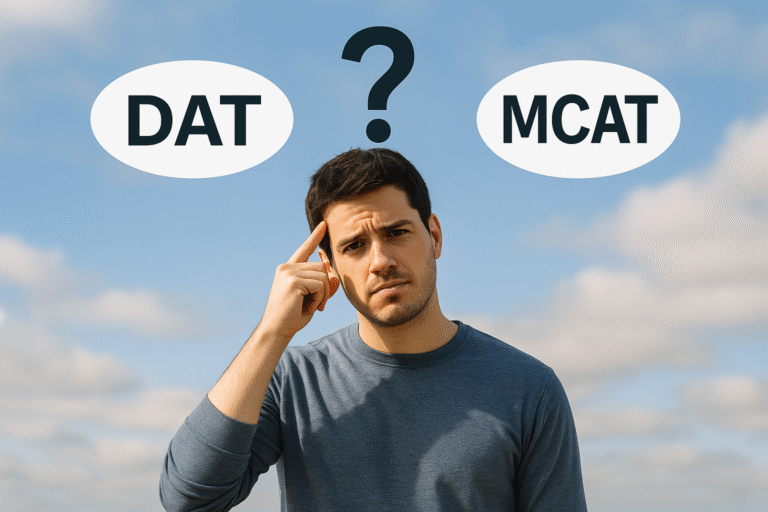DAT vs. MCAT – 2025 Guide to Exam Difficulty and Career Choices