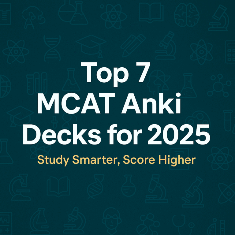 Best Mcat Anki Deck