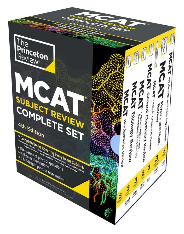 Top MCAT Prep Books & Study Guides for 2025