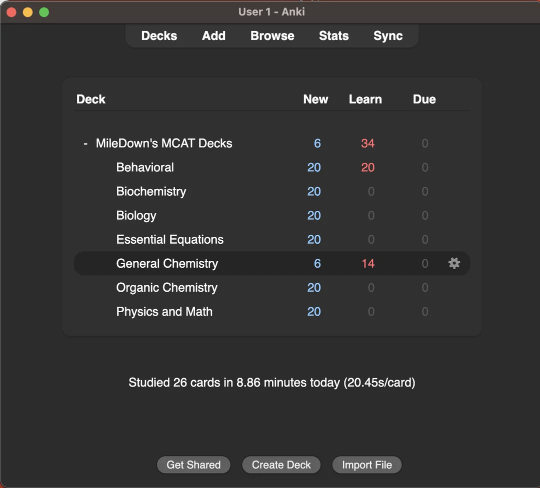 Best Mcat Anki Deck